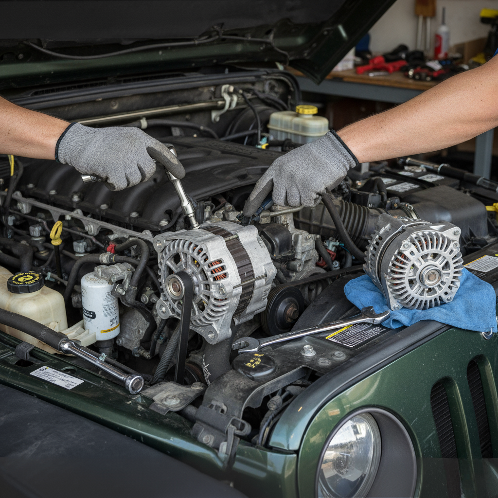 Jeep Alternator Replacement Tutorial: A Step-by-Step Guide for DIY ...